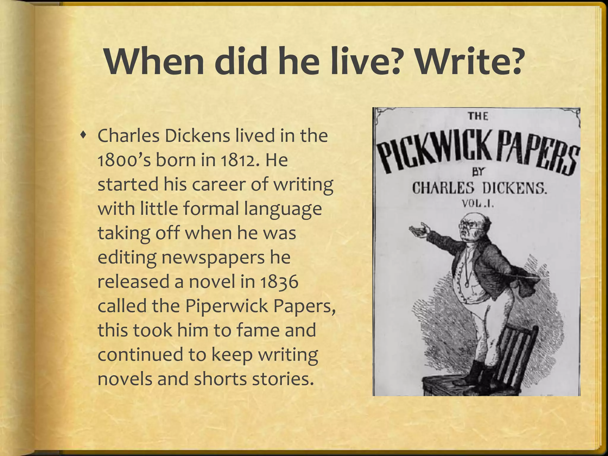Charles Dickens | PPTX