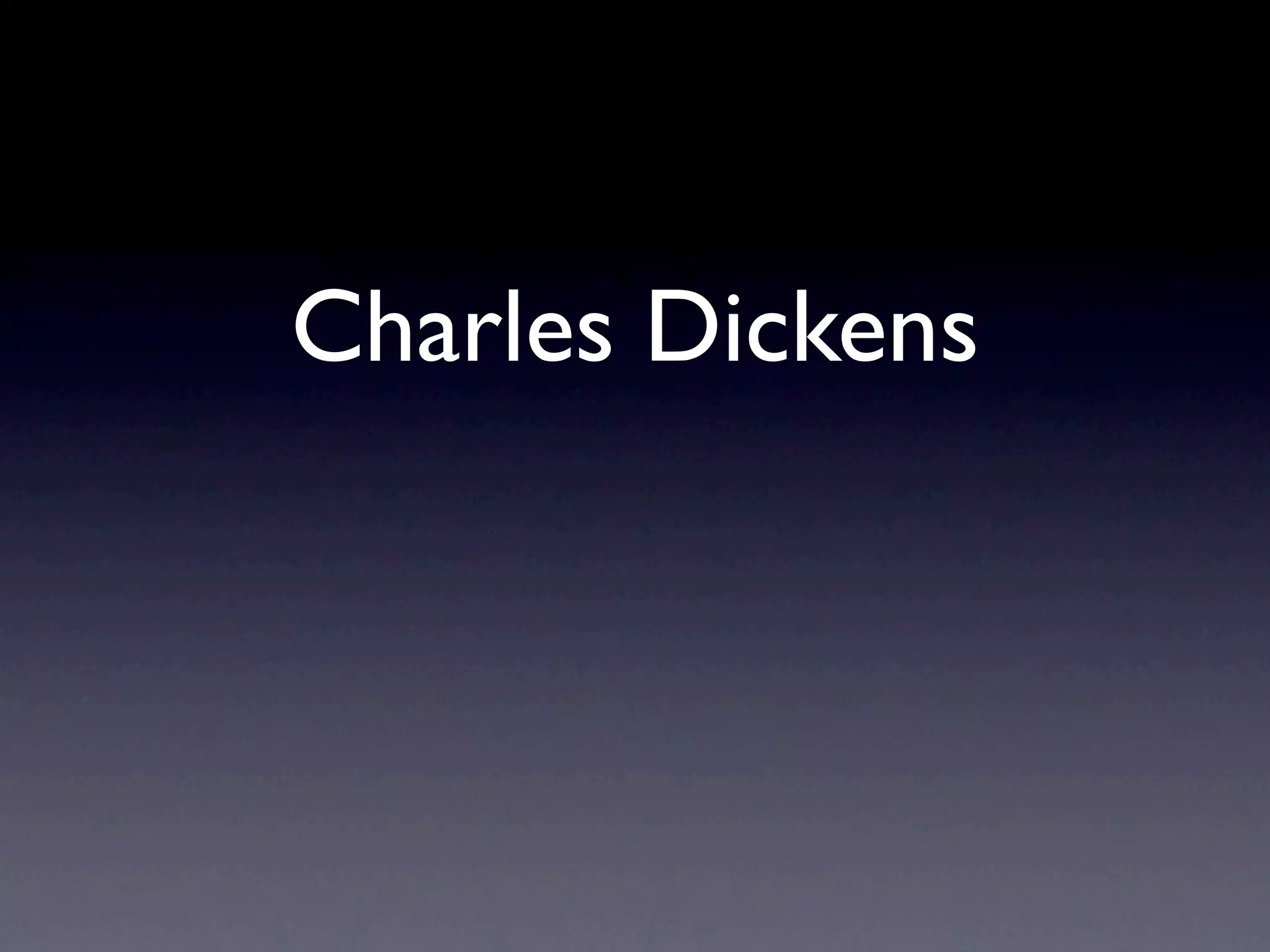 Charles Dickens | PPT