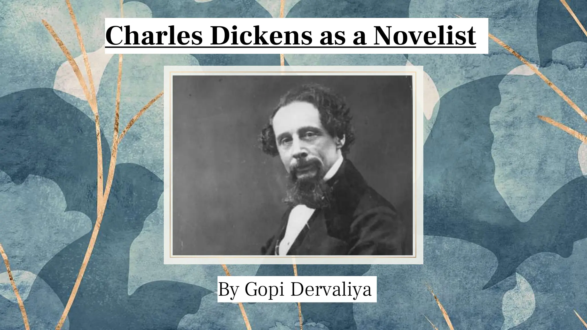 Charles Dickens - Paper 105 | PPTX