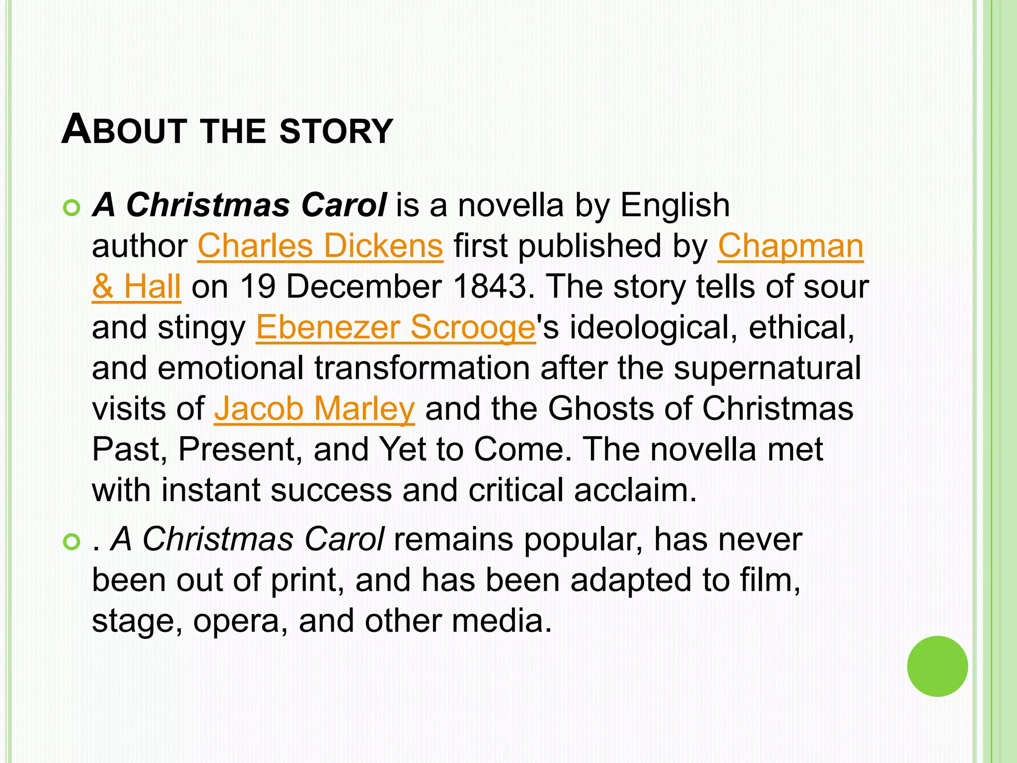 Charles dickens biography | PPTX