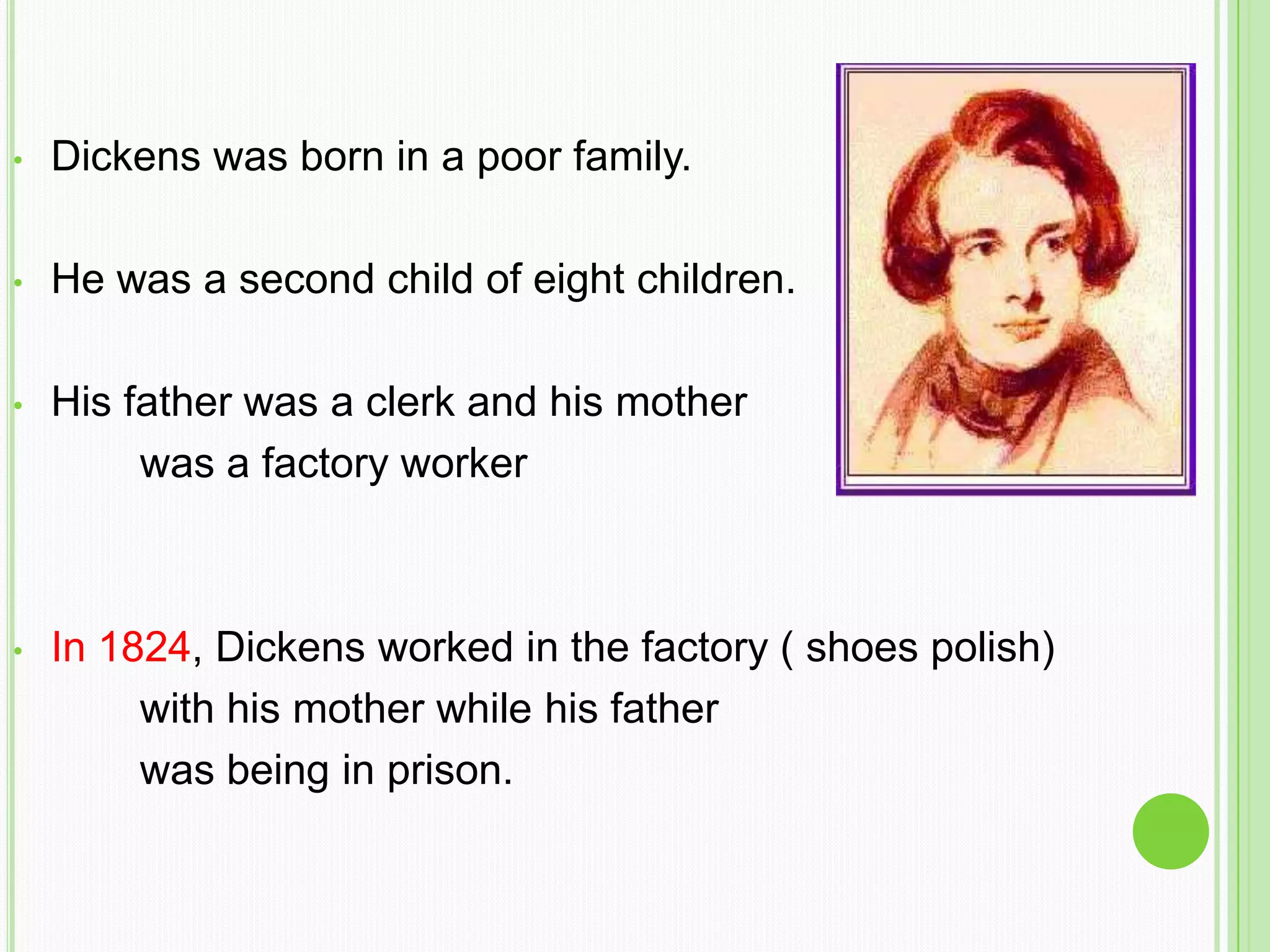 Charles dickens biography | PPTX