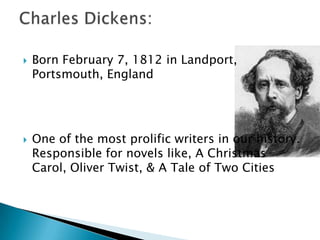 Charles dickens power point pressentation | PPT