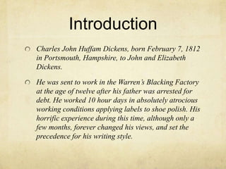 Charles dickens presentation | PPTX