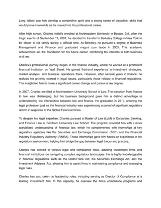 Charles Douyon_ Expert in Financial Regulations, Compliance, Law, and ...