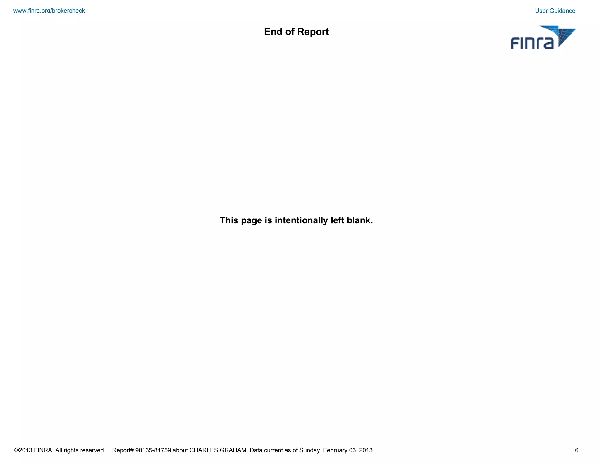 Charles grahamfinrabrokercheckreport | PDF