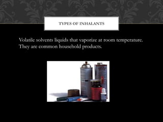 Charles gunter presentation inhalants