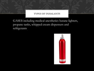 Charles gunter presentation inhalants