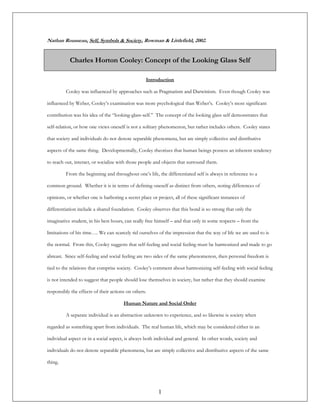 Charles horton cooley | PDF