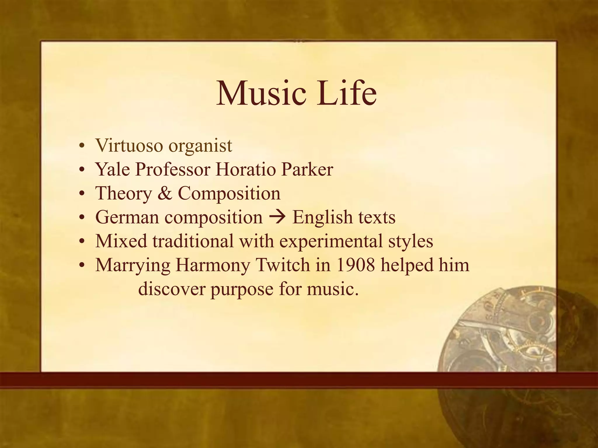 Charles ives (composer presentation) | PPTX