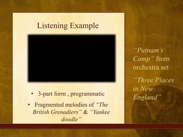 Charles ives (composer presentation) | PPT