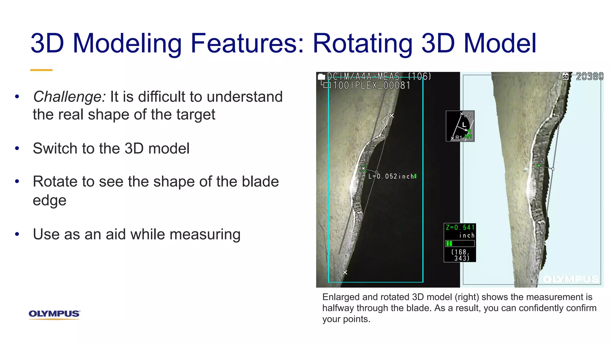 Benefits of 3D Visualization for High-Resolution Video Measurement ...