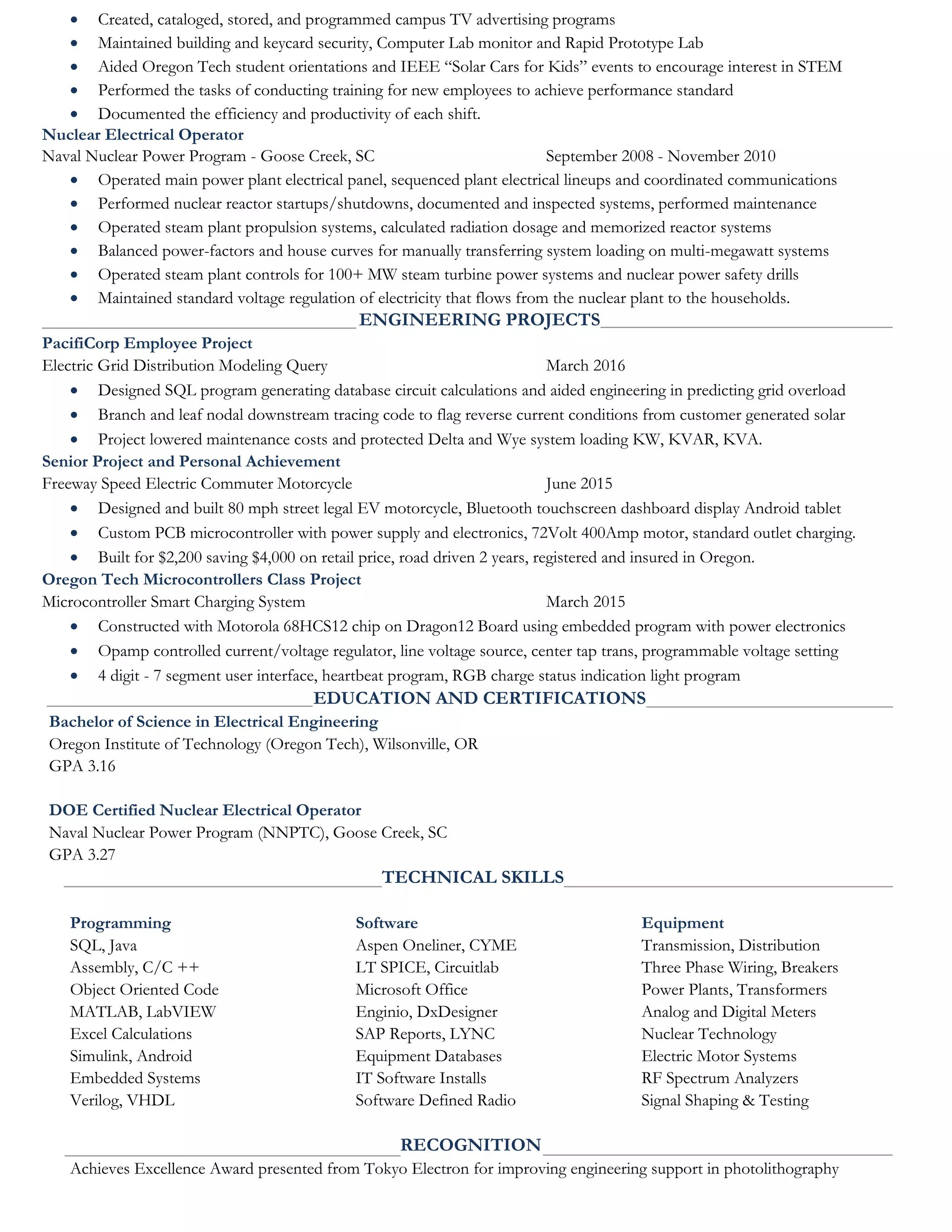 Charles jost resume | PDF