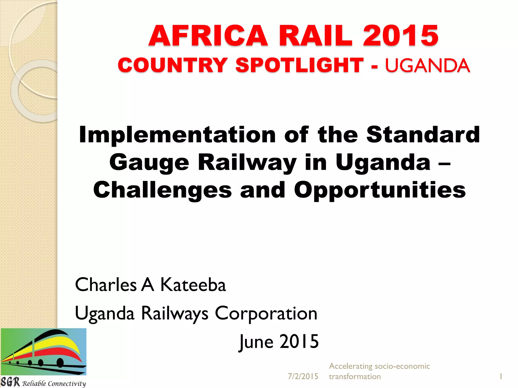 Uganda rail | PDF