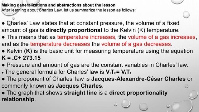 charles' LAW.pptx | Physics | Science