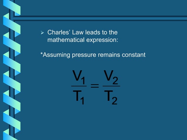 CHARLE'S LAW.ppt | Physics | Science