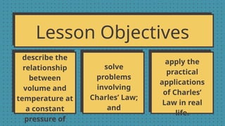 Charles' Law.pptx is directly proportional | PPT