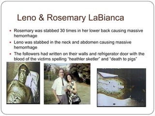 Leno And Rosemary Labianca