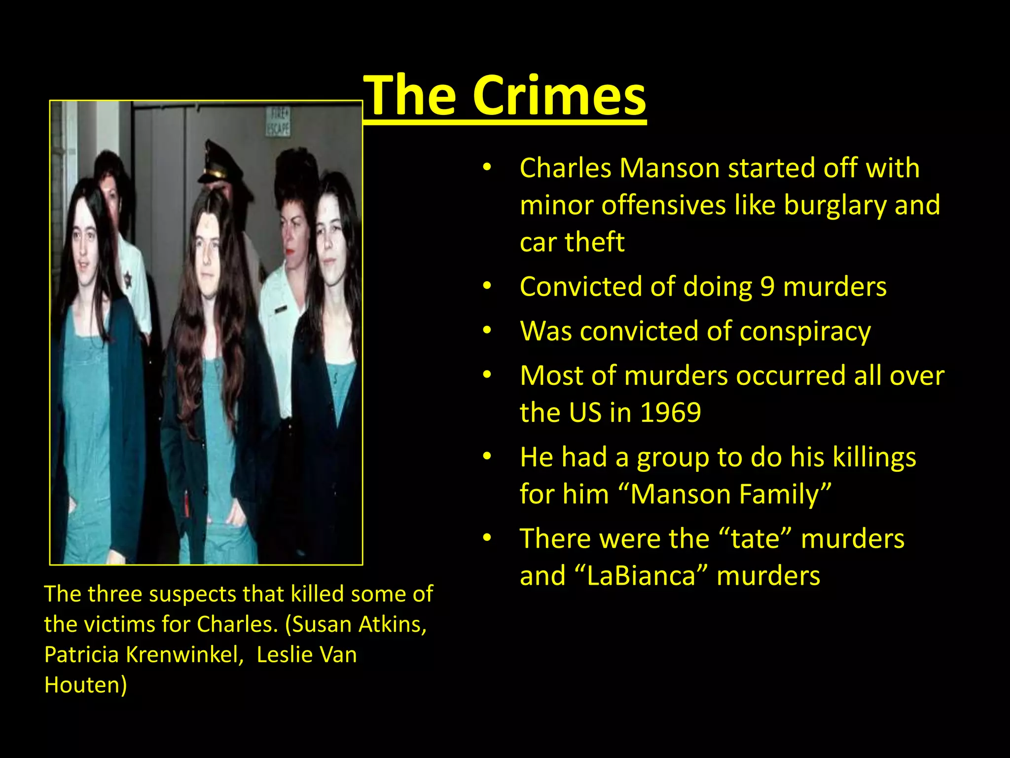 Charles manson | PPT
