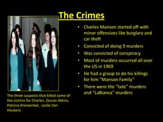 Charles manson | PPTX