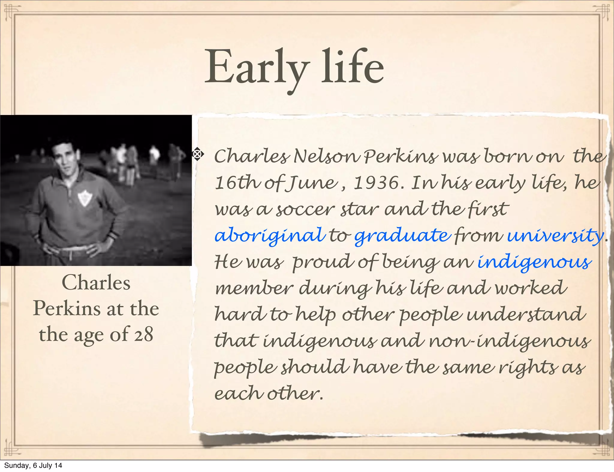 Charles Perkins. | PDF