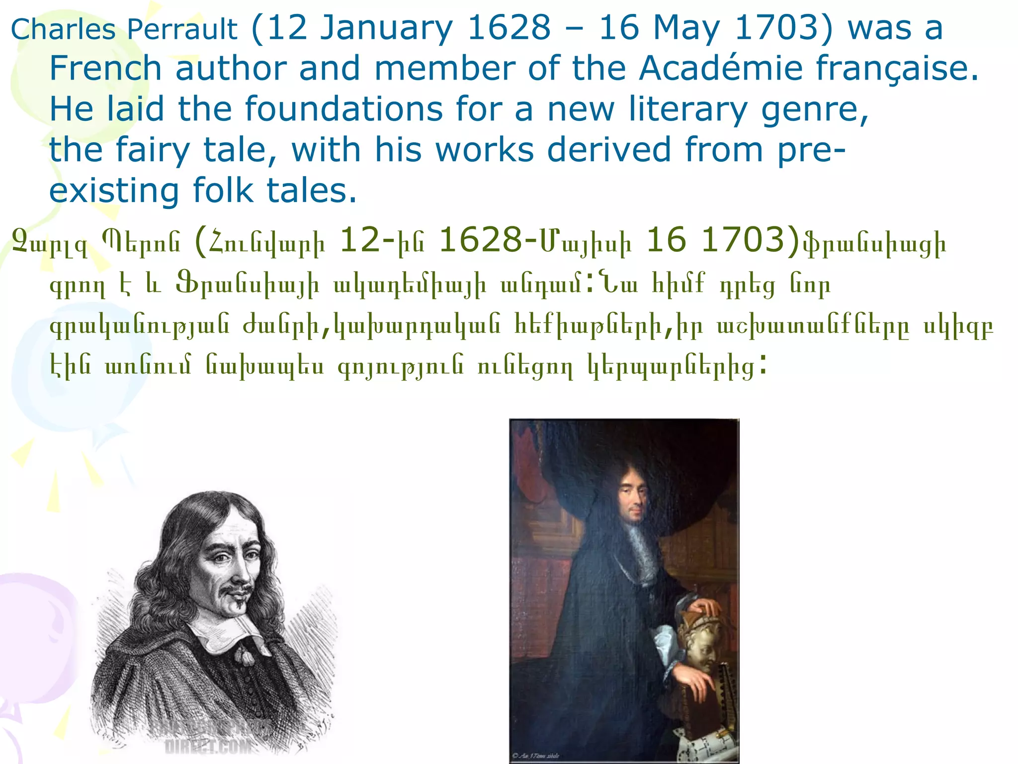 Charles Perrault | PPT