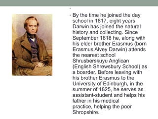 Charles robert darwin | PPTX