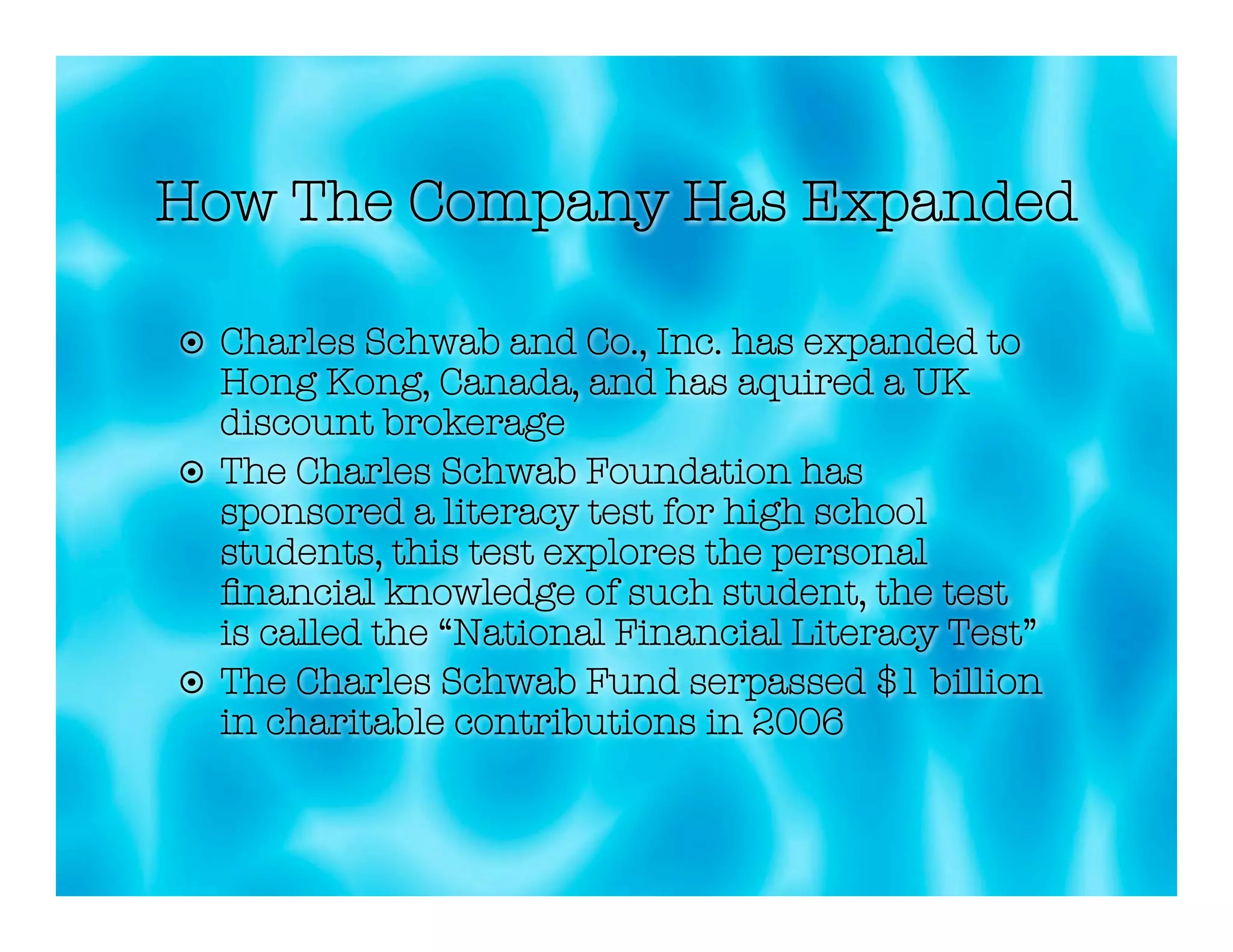 Charles Schwab | PDF