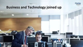 David Marock, Group CEO - Charles Taylor plc | PPTX