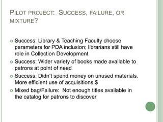 Adding PDA for Print? Consider Your Options for Implementation | PPTX | Technology & Computing