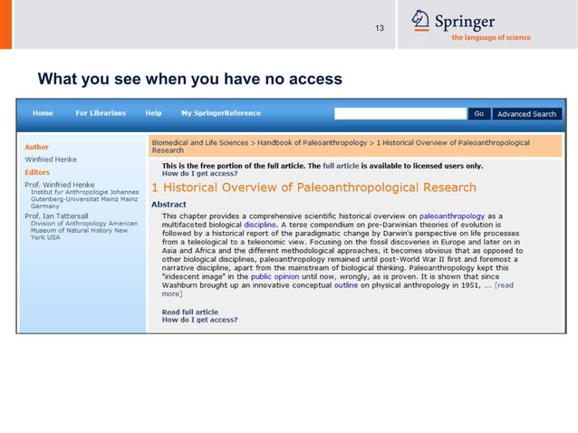 Springer Reference | PPT