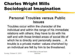 Charles wright mills | PPT