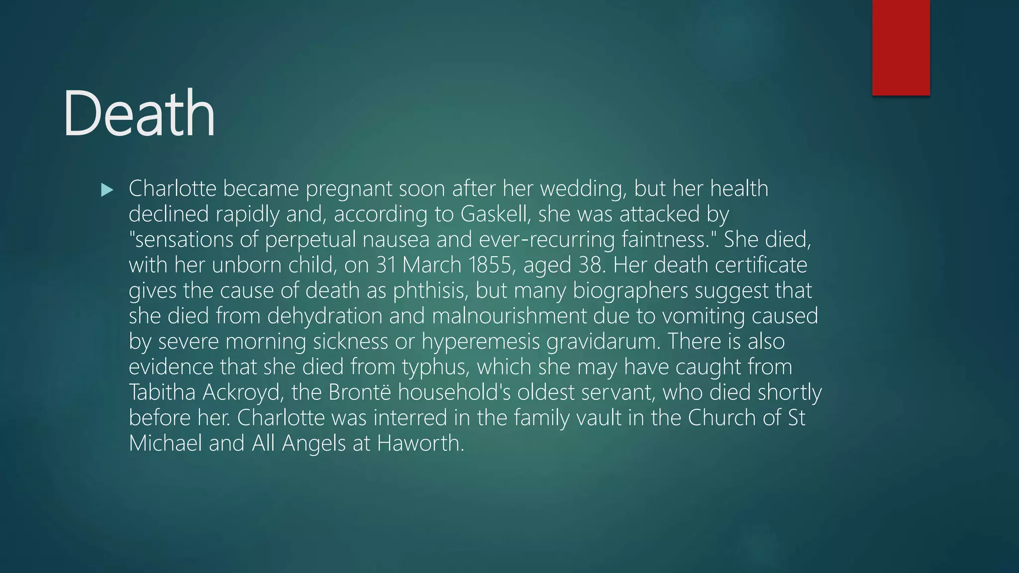 Charlotte bronte.pptx1 | PPTX