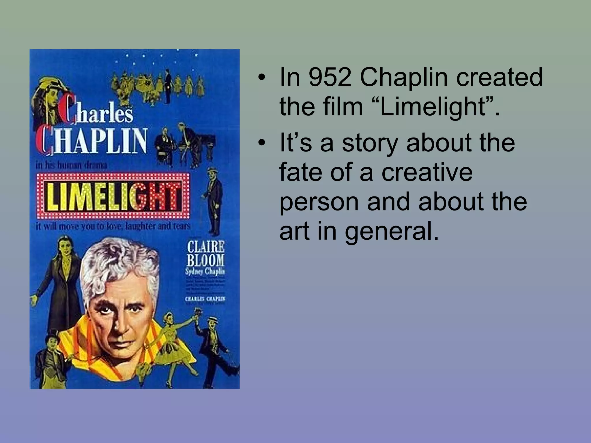 Charli chaplin | PPT