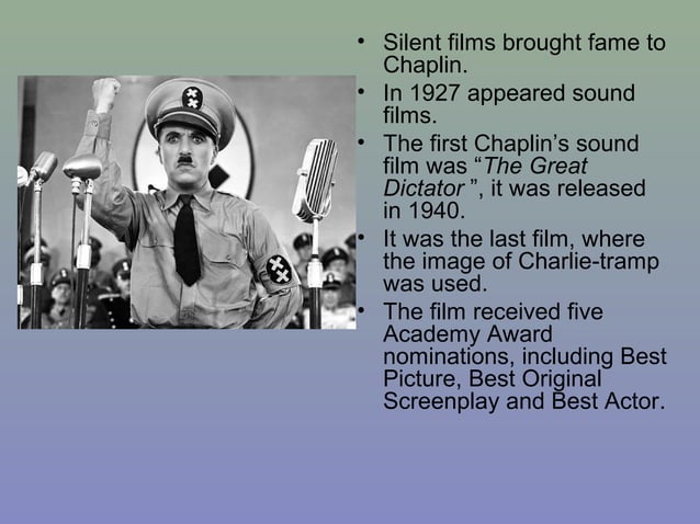 Charli chaplin | PPT