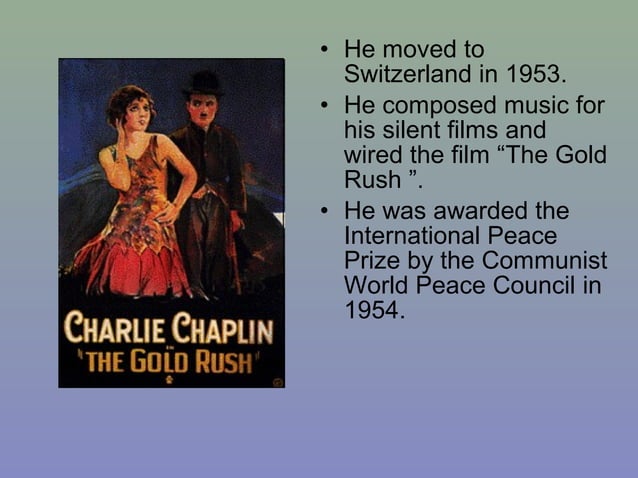 Charli chaplin | PPT