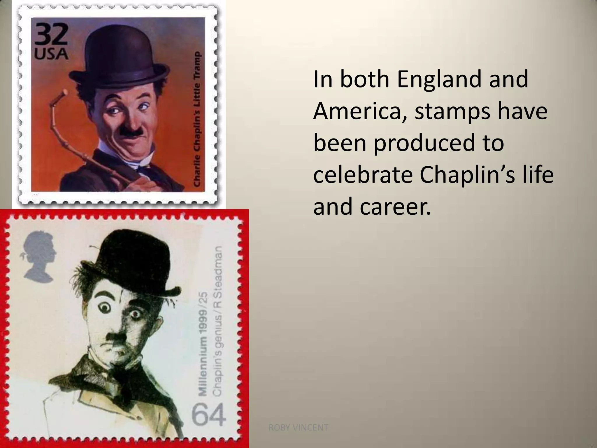 Charlie chaplin - the real one man army | PPSX