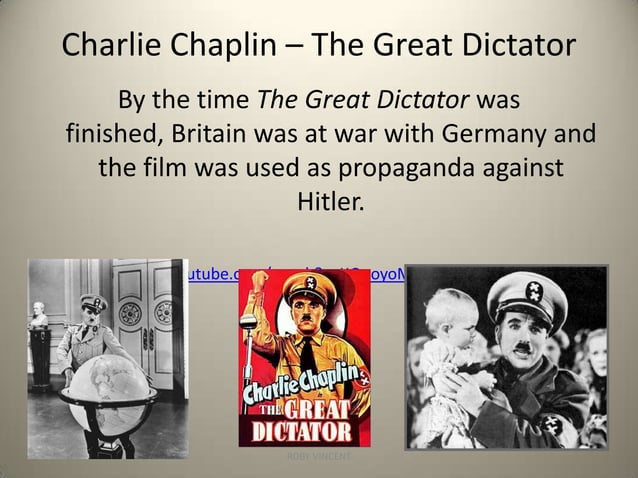 Charlie chaplin - the real one man army | PPT