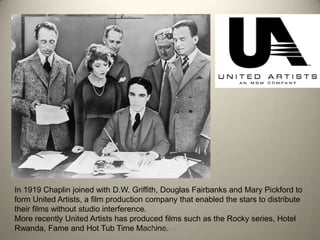 Charlie chaplin - the real one man army | PPT