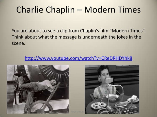 Charlie chaplin - the real one man army | PPT