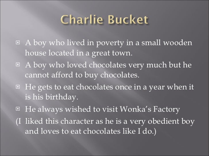 Charlie and the chocolate factory