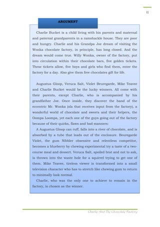 Charlie and the chocolate factory | DOCX