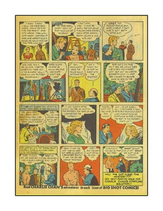Charlie Chan Comic Strip 1 | PDF