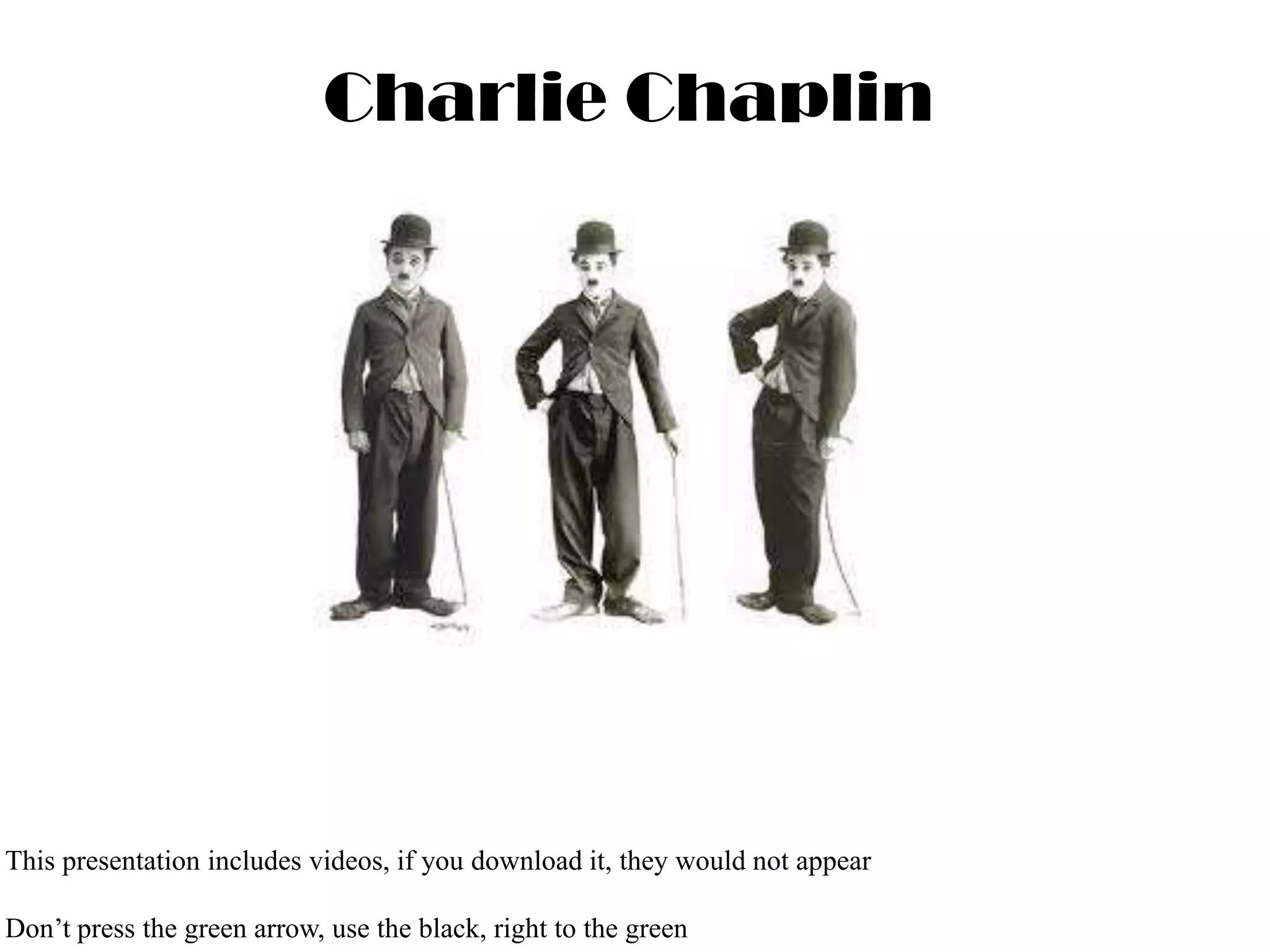 Charlie chaplin | PPT