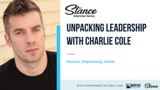 STANCE // Charlie Cole | PPT