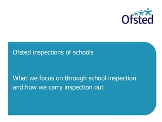 Charlie Henry - The inspection of provision for disabled pupils and ...