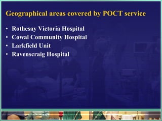 Charlie Houston point of care past,present & future | PPT