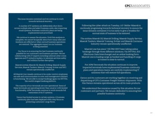 Maersk Notpetya Crisis Response Case Study | PDF