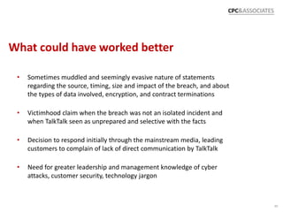 TalkTalk Data Breach Case Study | PPTX