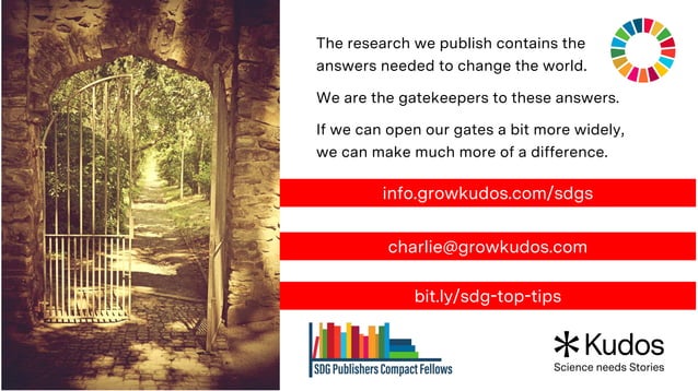 Rapple "Scholarly Communications and the Sustainable Development Goals ...