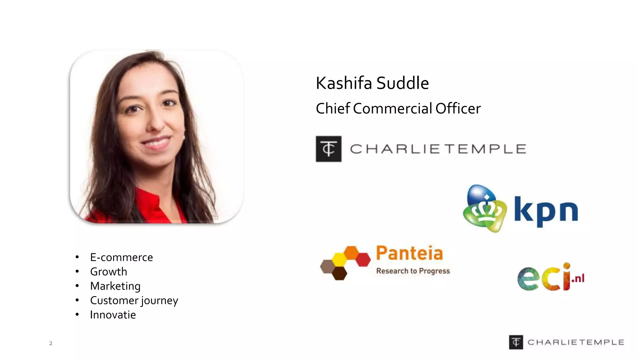 Charlie Temple - Kashifa Suddle | PPT